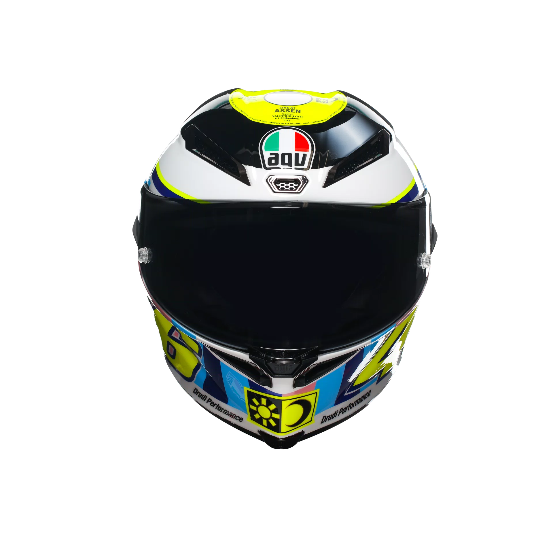 PISTA GP RR ASSEN 2007 (LIMITED EDITION) - MOTORBIKE FULL FACE HELMET E2206 DOT | AGV