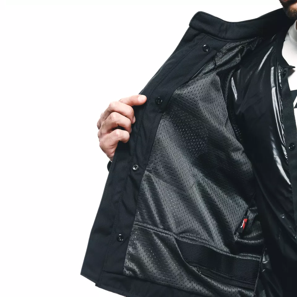 AIR FRAME 3 TEX - GIACCA MOTO ESTIVA IN TESSUTO UOMO | BLACK/BLACK ...