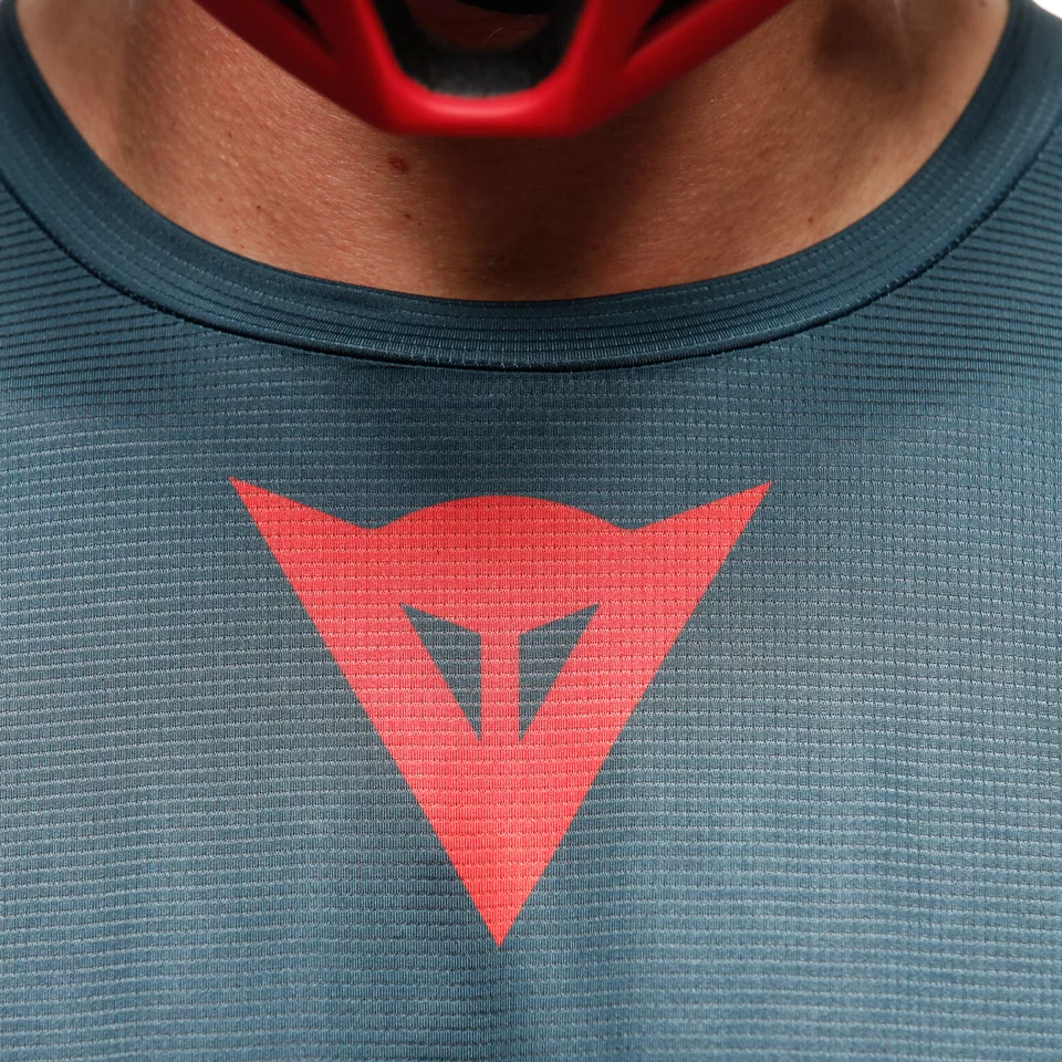 HG AER JERSEY SS - HERREN KURZARM-BIKE-SHIRT | BROWN/BLUE/RED | Dainese