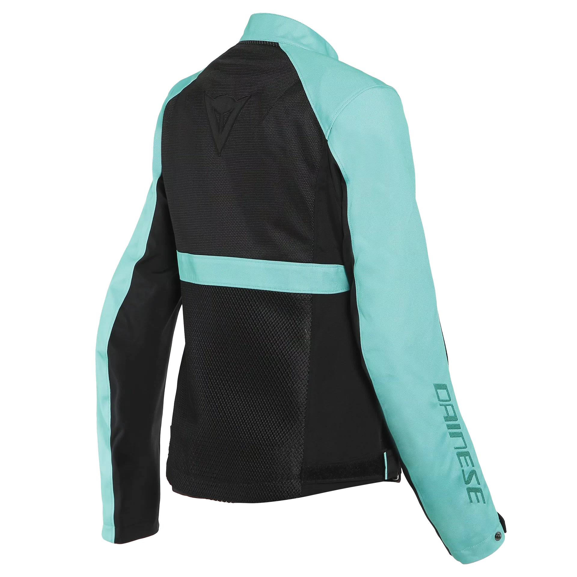 RIBELLE AIR LADY TEX JACKET | BLACK/ACQUA-GREEN | Dainese