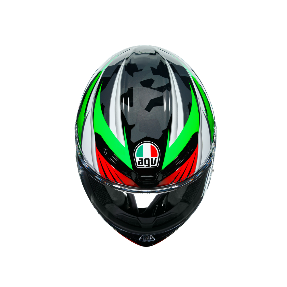 K6 AGV DOT(ECE) MULTI MPLK - EXCITE CAMO/ITALY