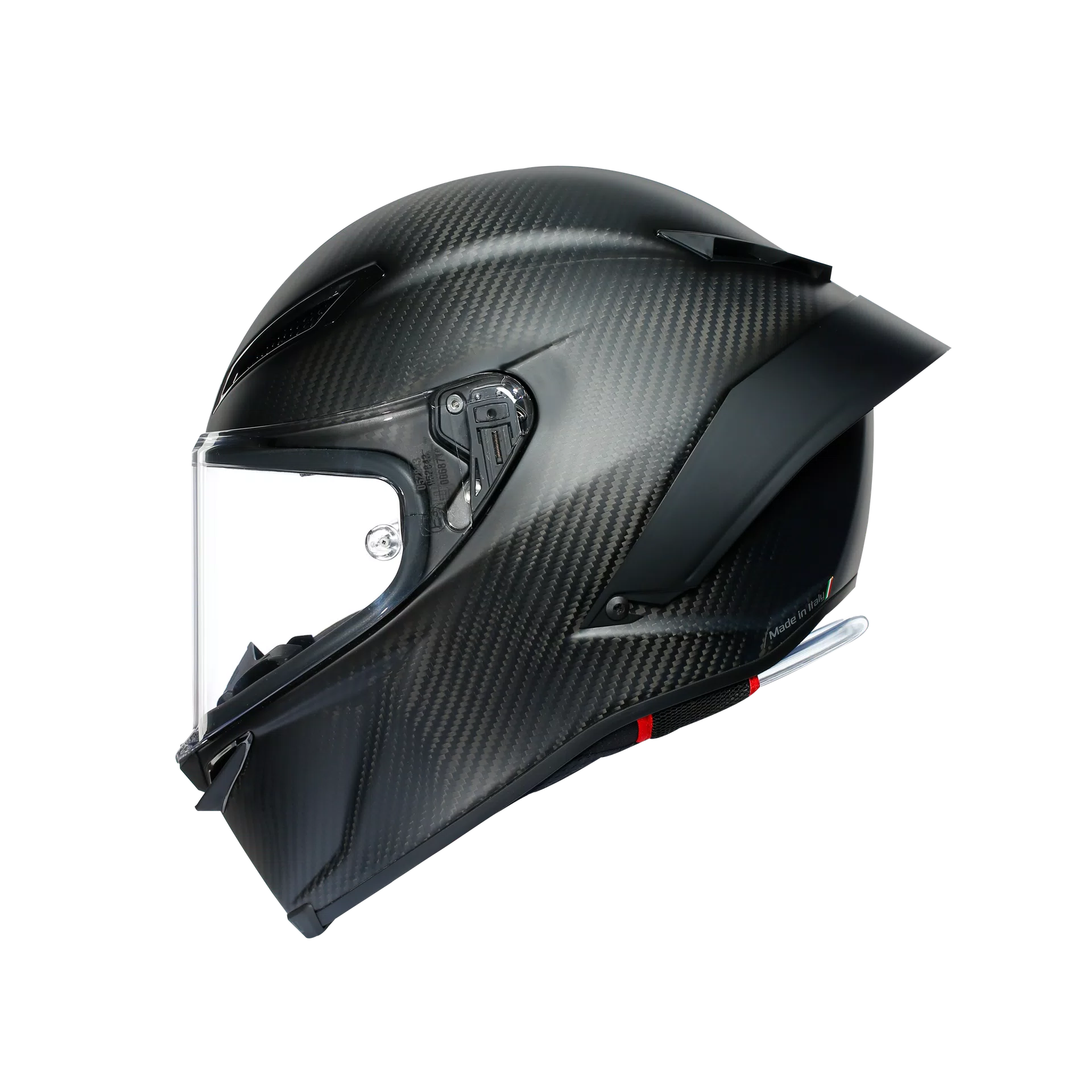 Full Face Helmet PISTA GP RR MONO MATT CARBON - MOTORBIKE FULL FACE HELMET E2206 DOT | AGV