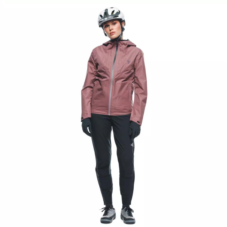 HGC SHELL LIGHT - WOMEN'S WATERPROOF BIKE JACKET | ROSE-TAUPE | Dainese
