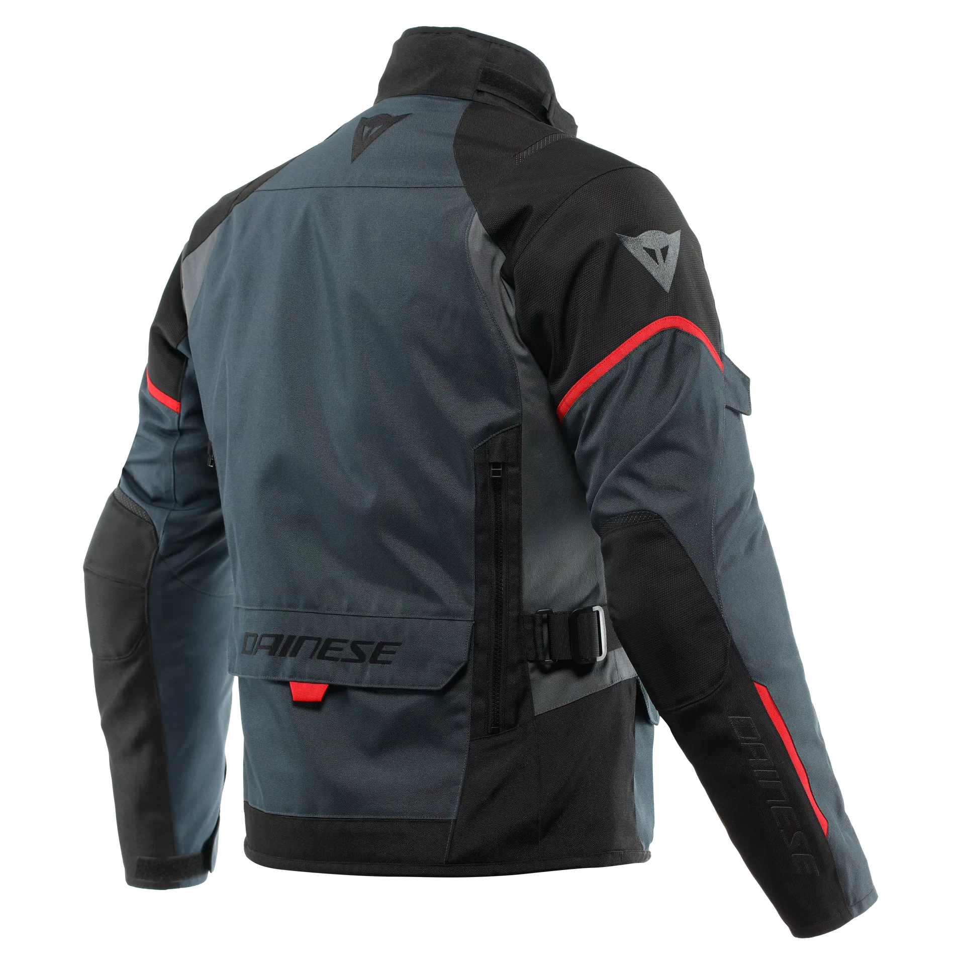 TEMPEST 3 D-DRY® JACKET | EBONY/BLACK/LAVA-RED | Dainese