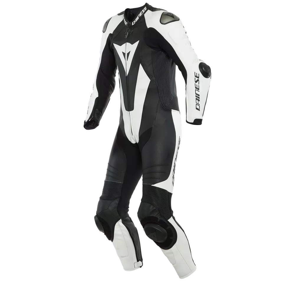 LAGUNA SECA 5 1PC LEATHER SUIT PERF. | BLACK/WHITE | Dainese
