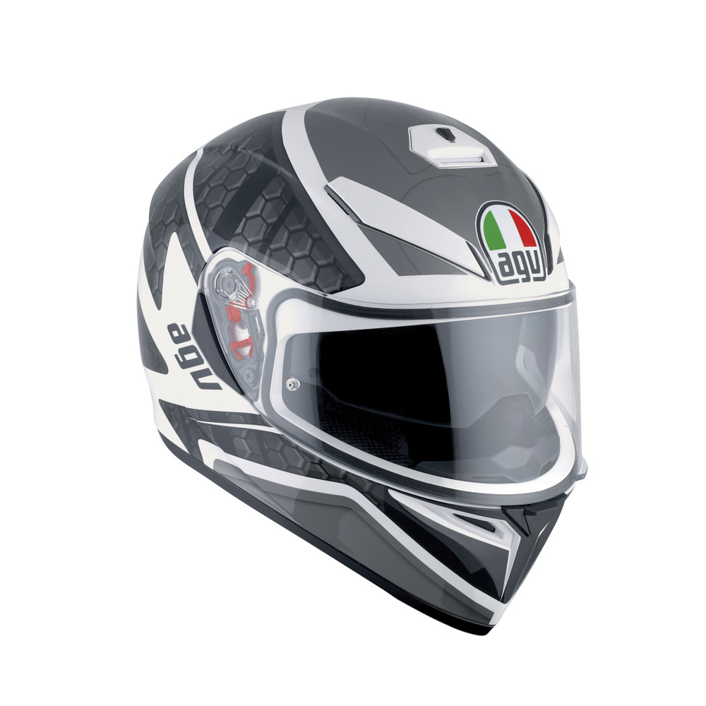 K-3 SV AGV E2205 MULTI PLK - PULSE WHITE/BLACK/GUN METAL