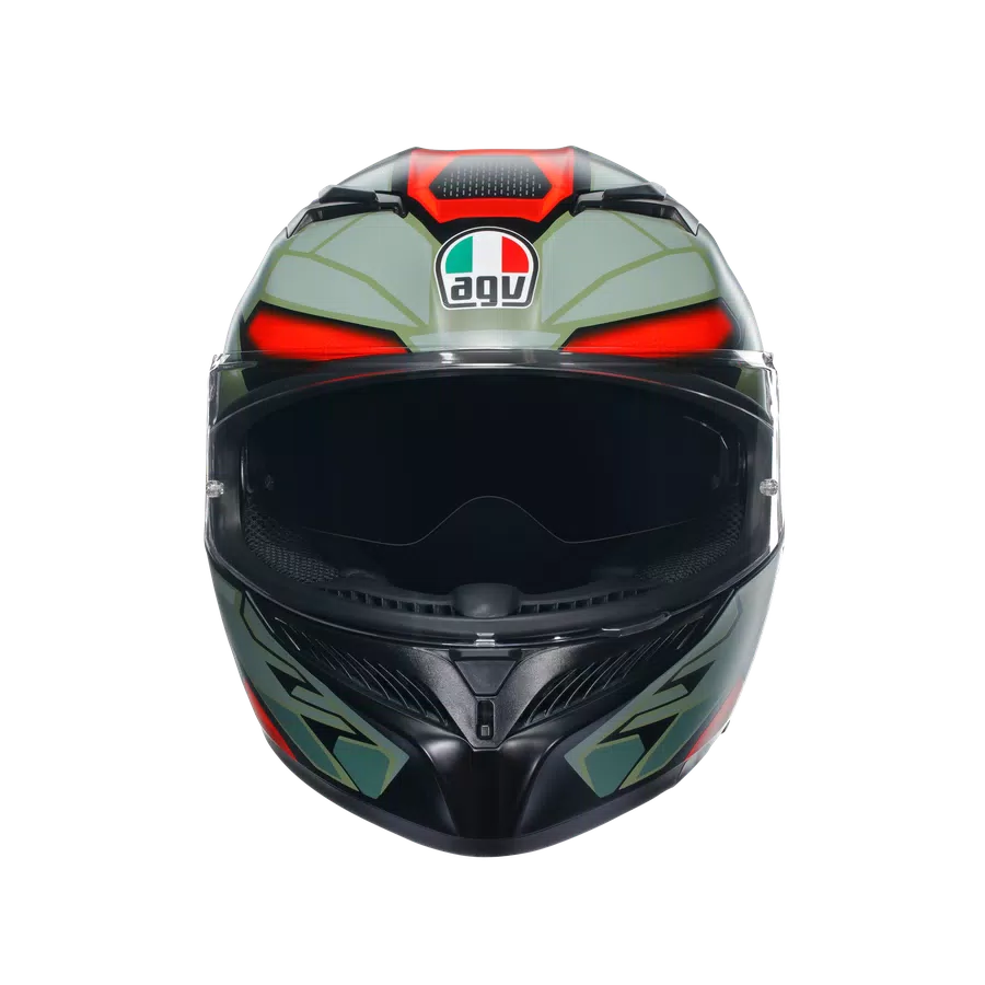 K3 Street Motorcycle Full-face Helmets: comfortable fit | AGV