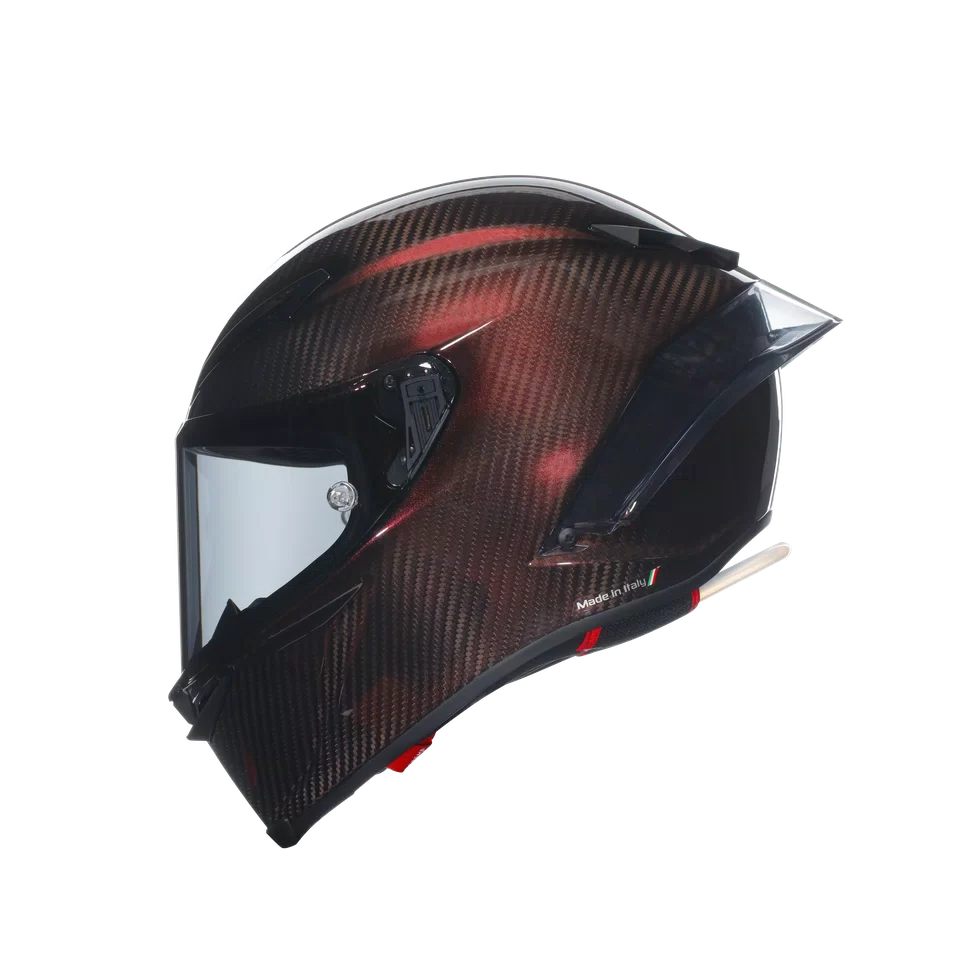 Full Face Helmet PISTA GP RR MONO RED CARBON - MOTORBIKE FULL FACE ...