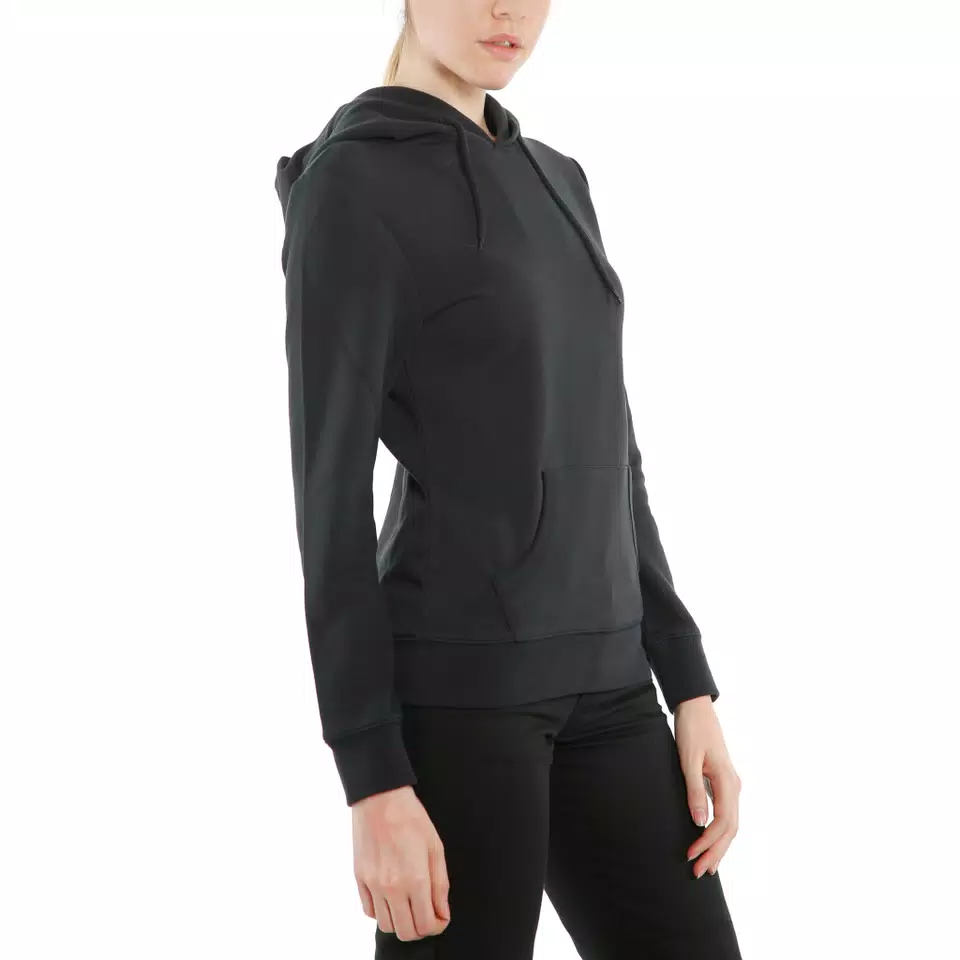 PADDOCK LADY HOODIE | BLACK/BLACK | Dainese