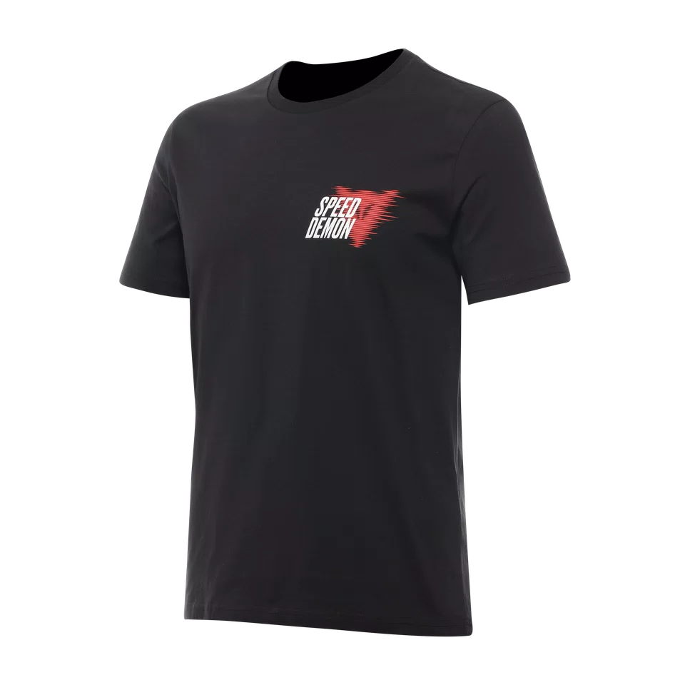 SPEED DEMON VELOCE - T-SHIRT UOMO | JET-BLACK | Dainese