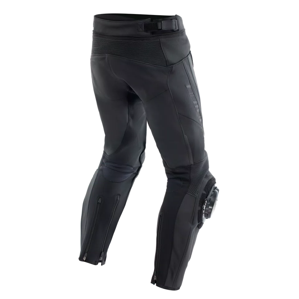 DELTA 4 S/T LEATHER PANTS | BLACK/BLACK | Dainese