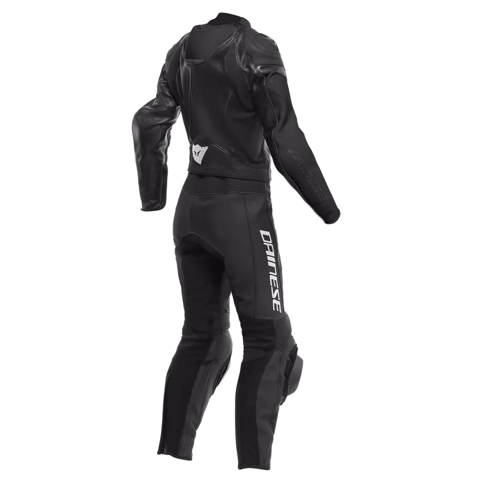 MIRAGE - WOMEN'S 2-PIECE MOTORCYCLE LEATHER SUIT | BLACK/BLACK/WHITE ...