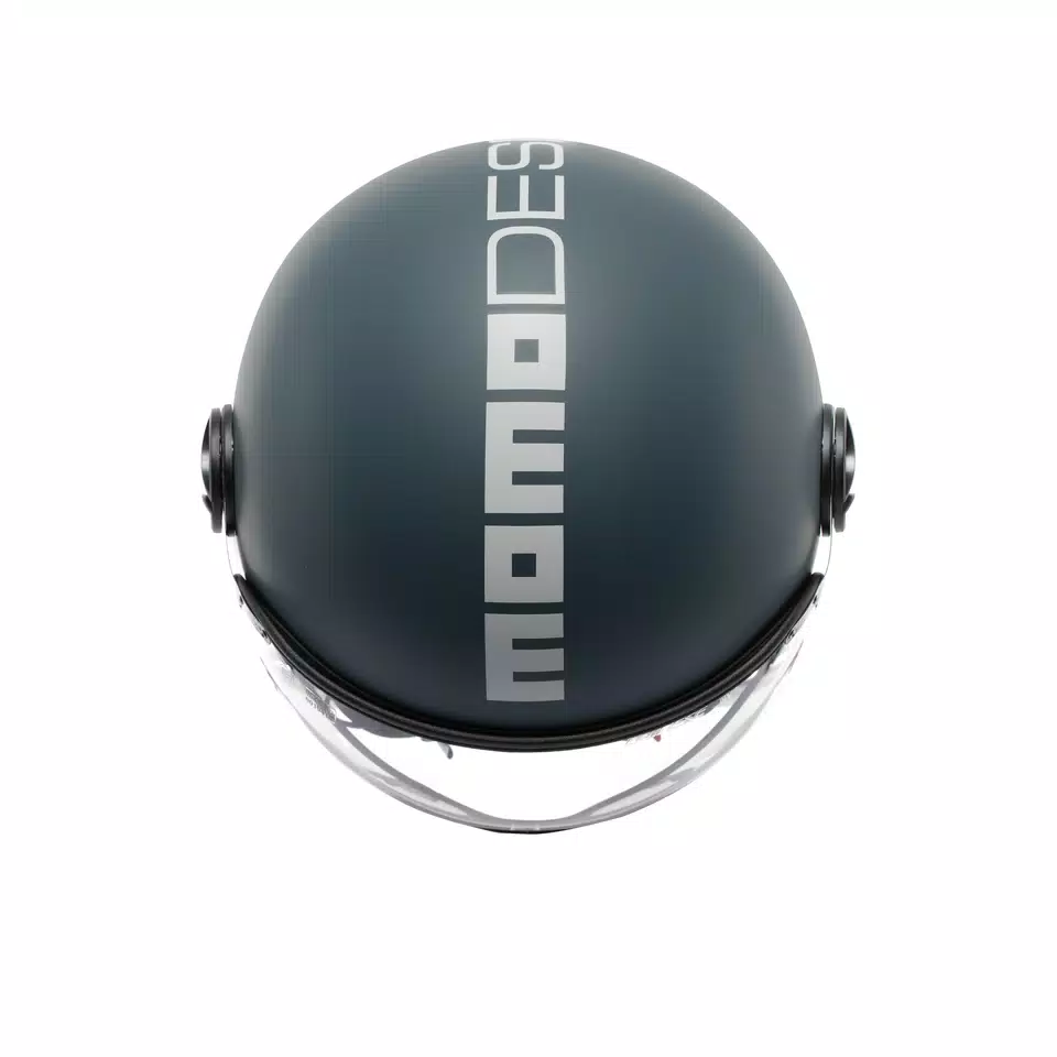 MOMODESIGN FGTR CLASSIC CANDY MATT BLAUGRÜN / WEISS - JET-HELM MIT ...