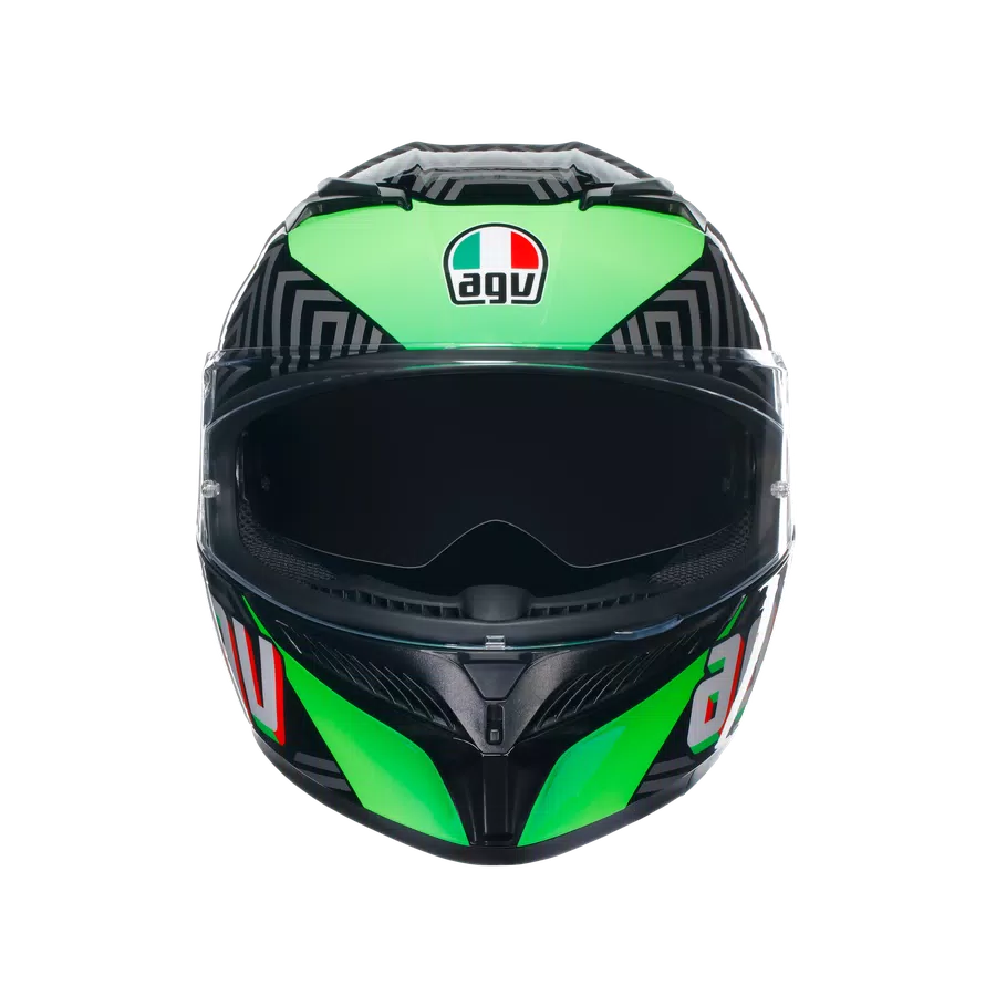 K3 Street Motorcycle Full-face Helmets: comfortable fit | AGV