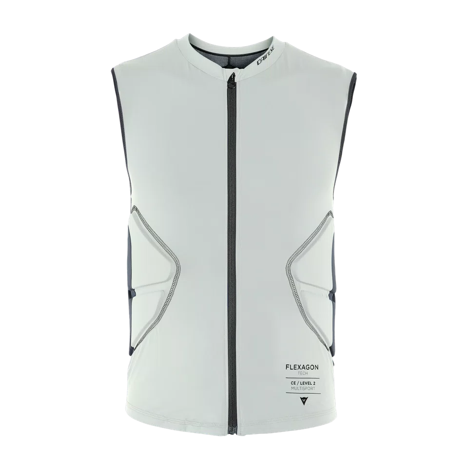 SCARABEO FLEXAGON WAISTCOAT | PURITAN-GRAY/STRETCH-LIMO | Dainese