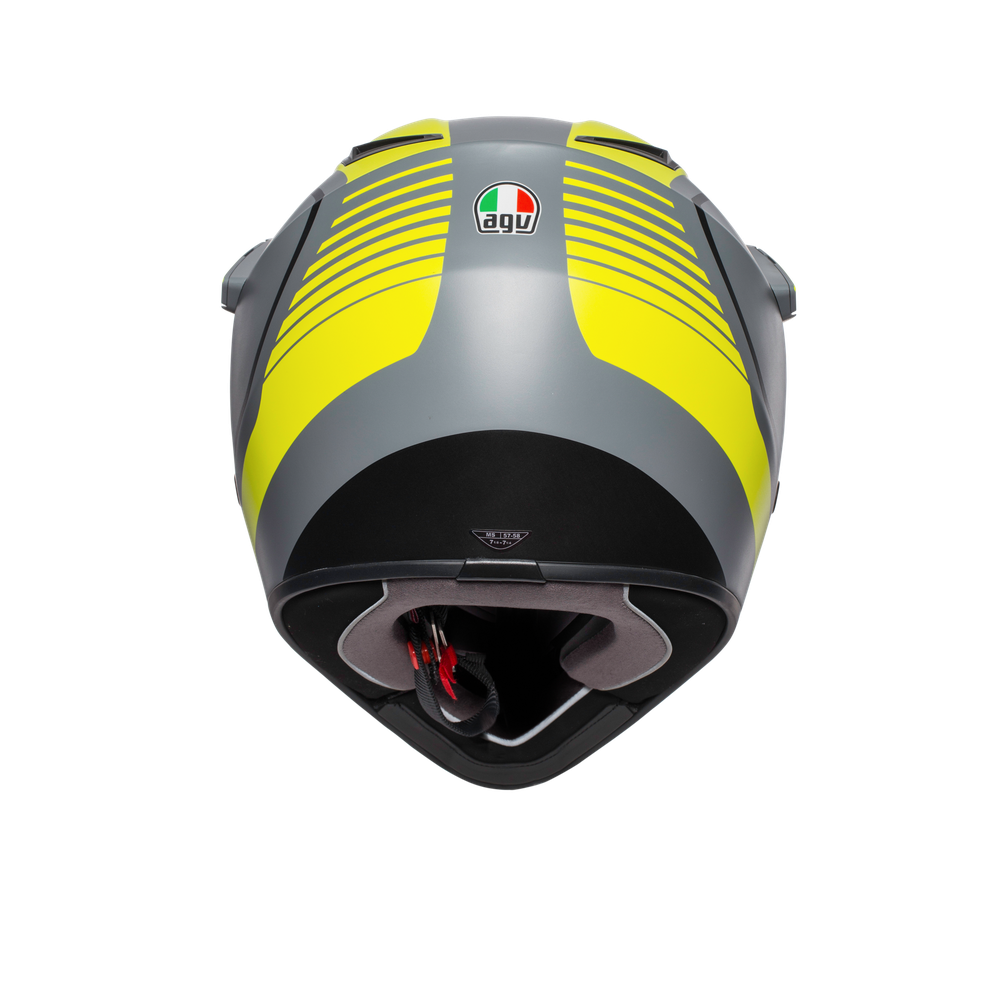 Ax9 Multi Ece Dot - Pacific Road Matt Grey/Yellow Fluo/Black - Touring ...