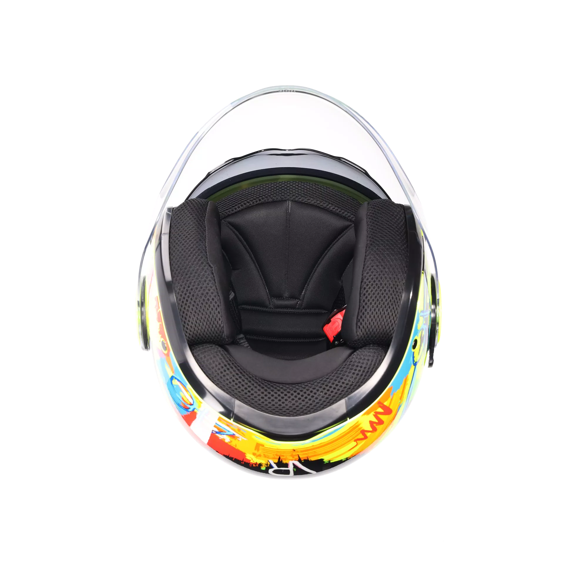 ETERES ROSSI WINTER TEST 2019 - MOTORBIKE OPEN FACE HELMET E2206