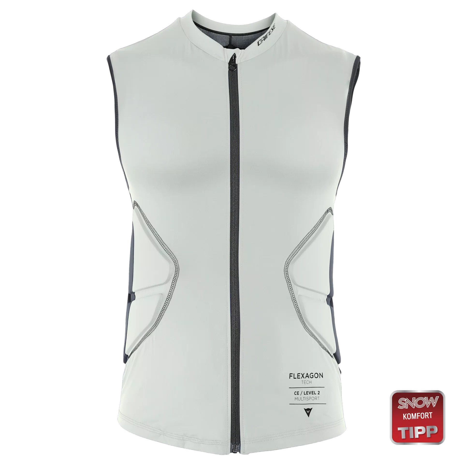 WOMEN'S FLEXAGON PROTECTIVE SKI VEST | PURITAN-GRAY/STRETCH-LIMO | Dainese