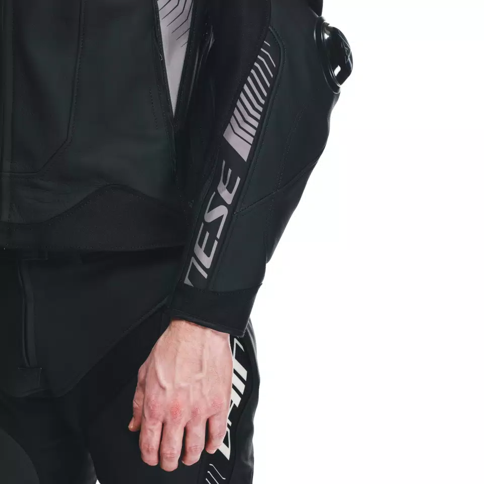 SUPER SPEED 4 LEATHER JACKET | BLACK-MATT/CHARCOAL-GRAY | Dainese