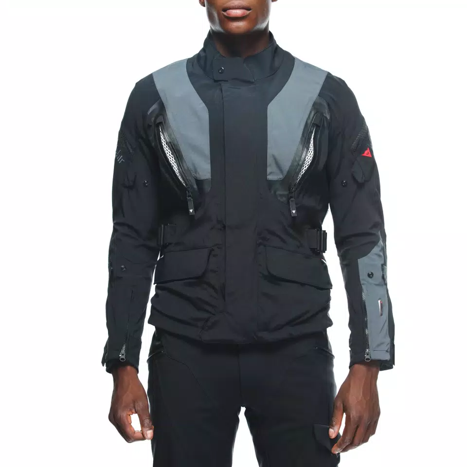 STELVIO D-AIR® D-DRY® XT JACKET | BLACK/EBONY | Dainese