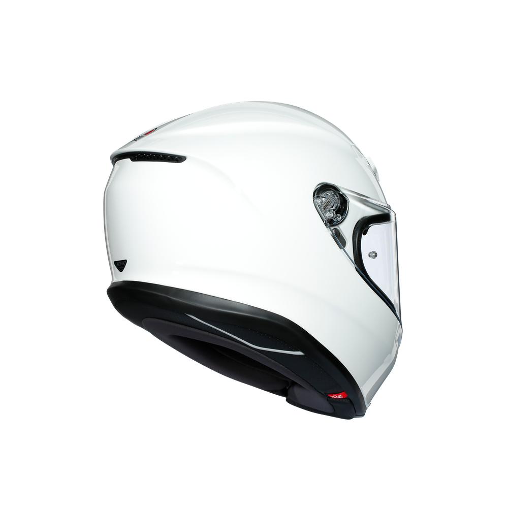 K6 AGV DOT(ECE) SOLID MPLK - WHITE