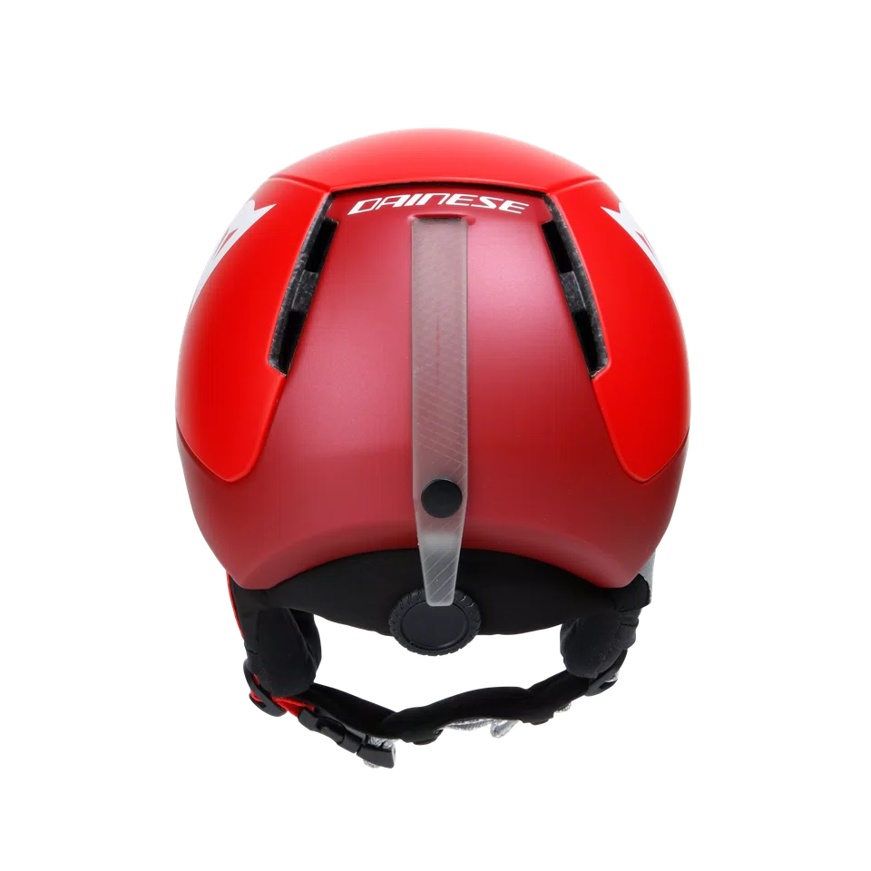 KID'S SCARABEO ELEMENTO SKI HELMET | METALLIC-RED/WHITE-LOGO | Dainese