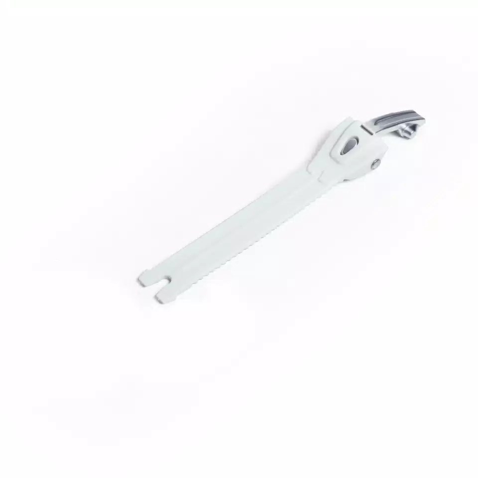CLOSURE BAND WITH ALUMINUM PULLER M 15cm COMP EVO 2 - WHITE / SILVER